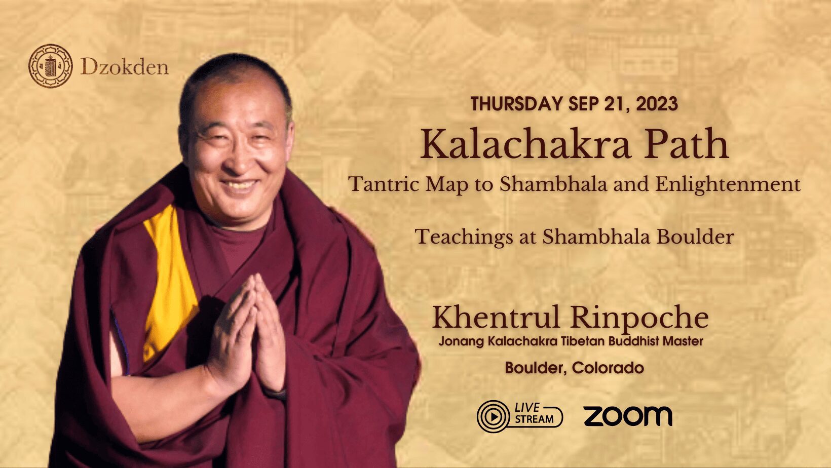 Kalachakra Path – Tantric Map to Shambhala and Enlightenment | Dzokden