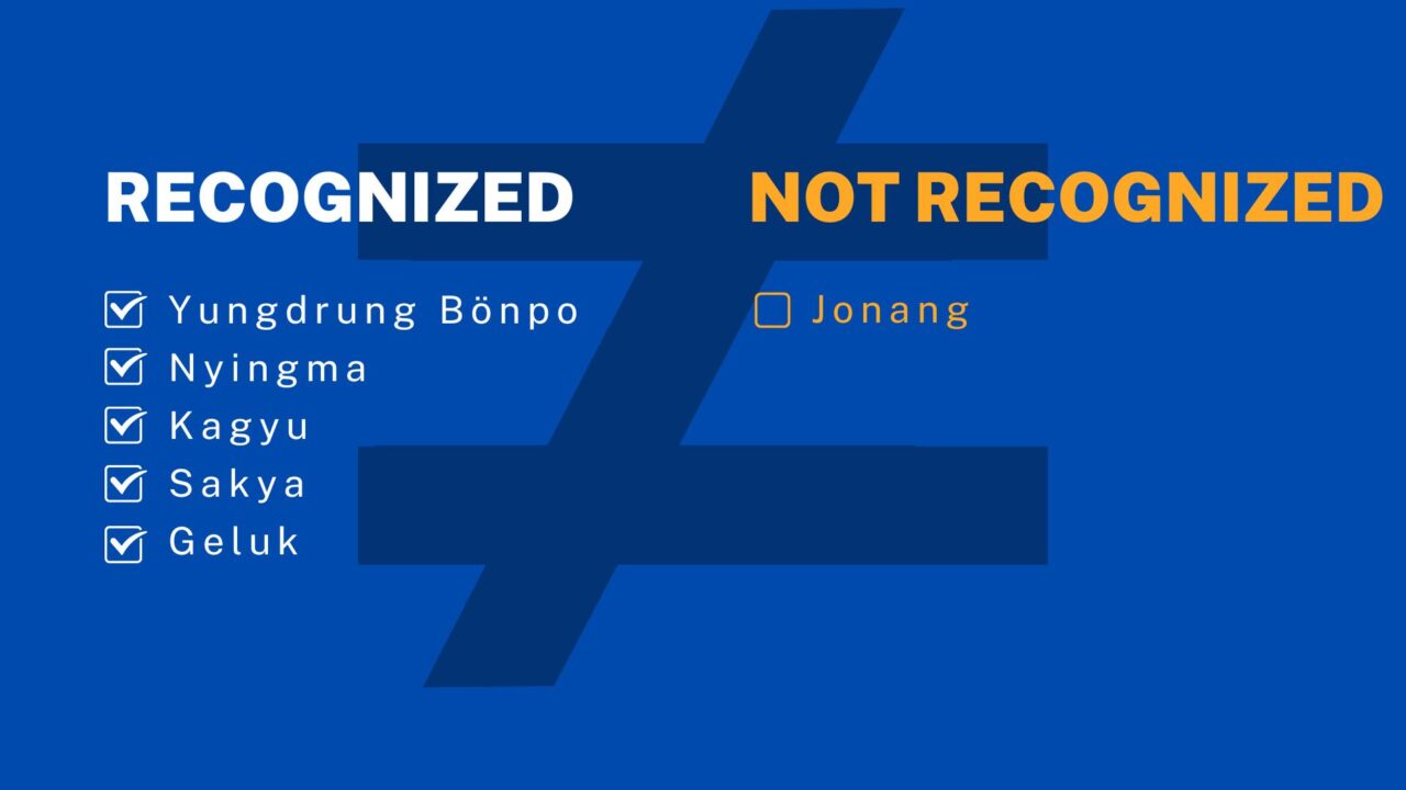 Equal Rights for the Jonang Tradition - Dzokden