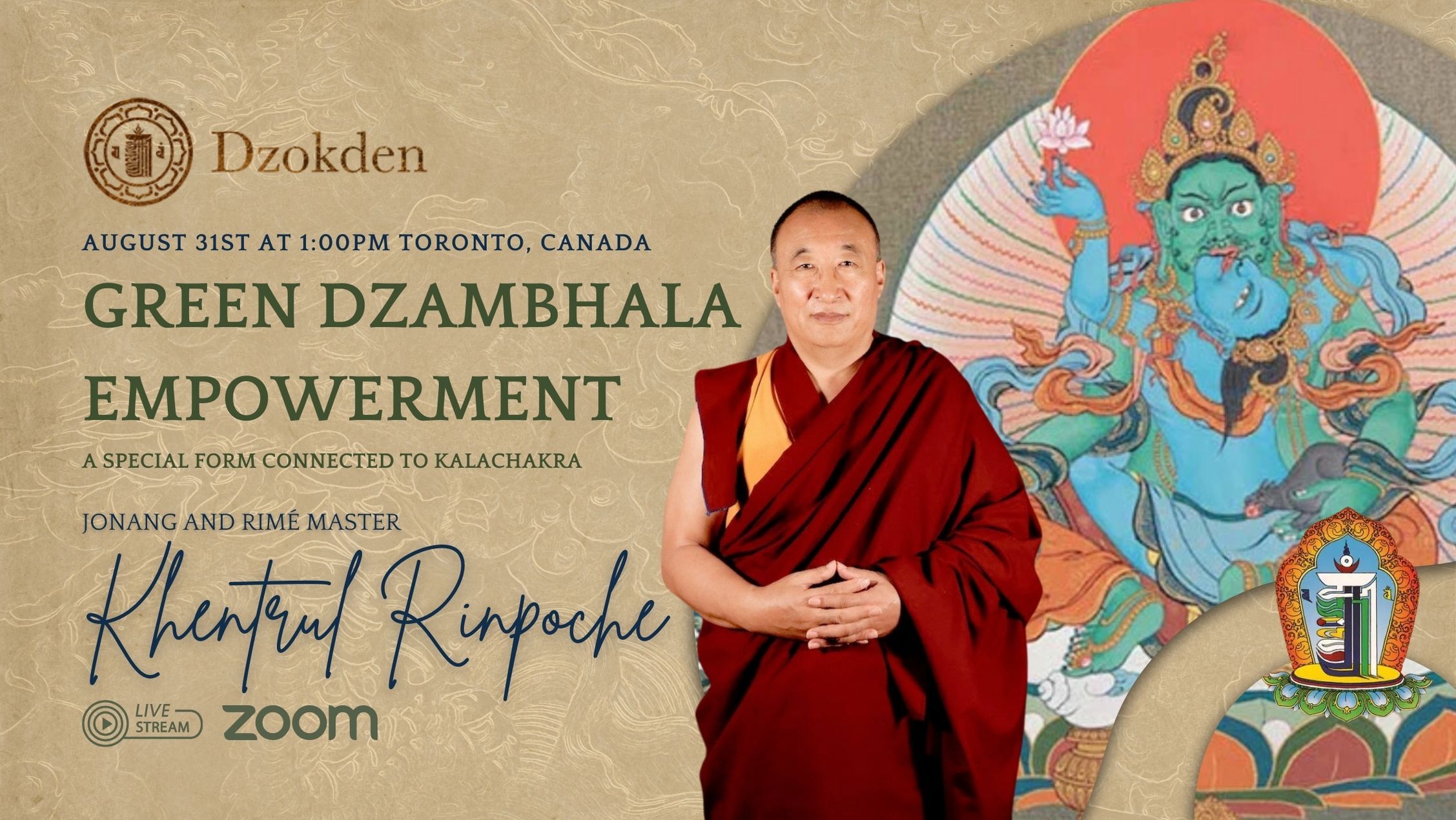 2025 Green Dzambhala Empowerment | Dzokden