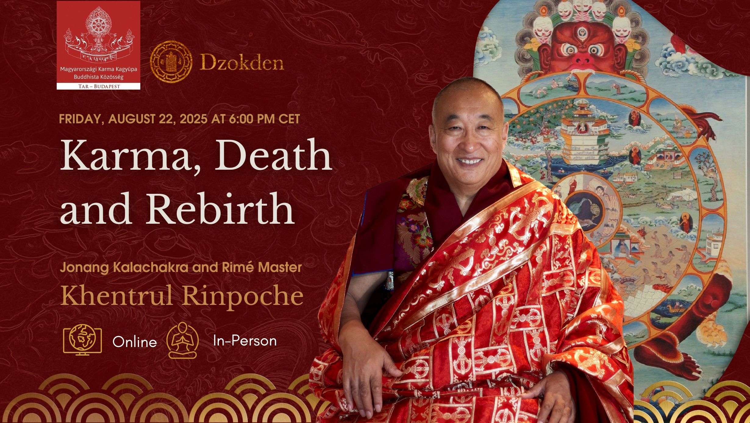 Karma, Death and Rebirth | Dzokden